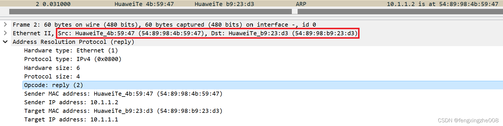 ARP/RARP原理介绍+报文分析+配置示例-【arp-ping资源】-CSDN博客