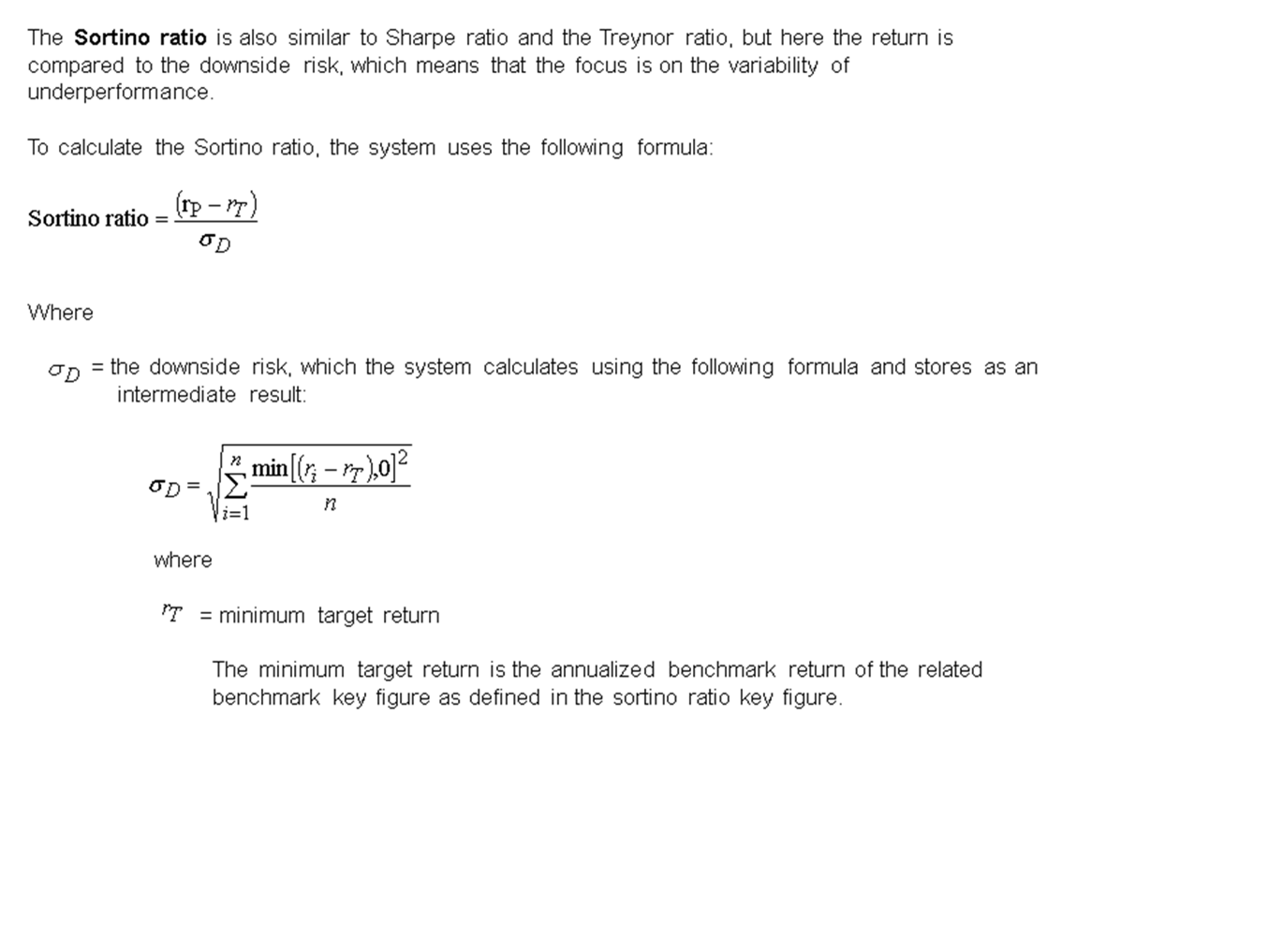 SAP Portfolio Analyzer 中 索提诺比率（Sortino Ratio）-CSDN博客