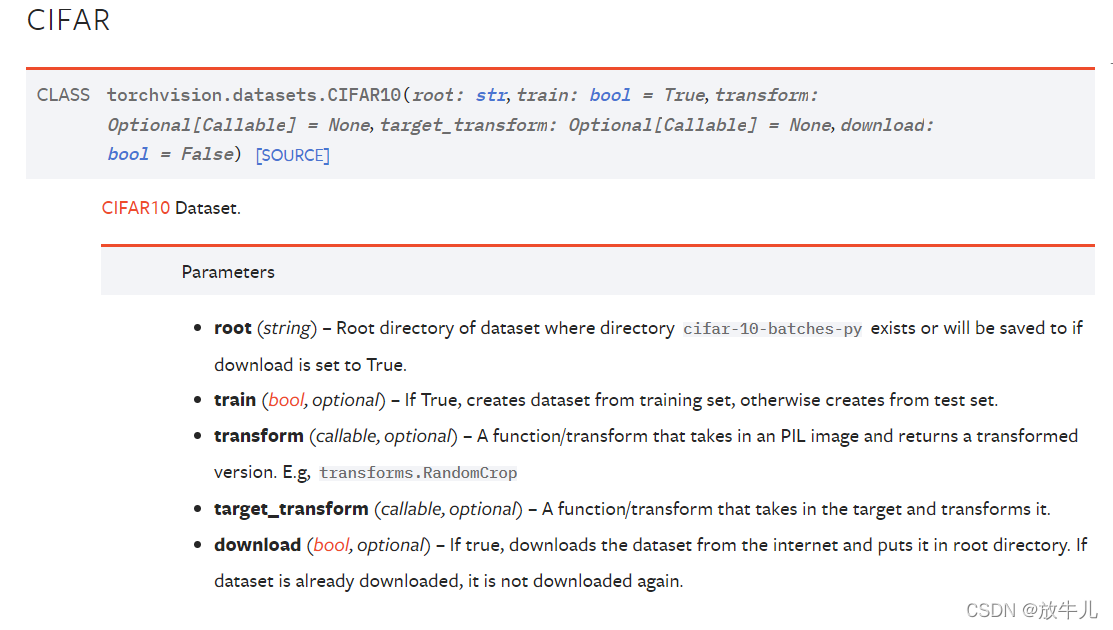 pytorch——torchvision中的数据集的使用_torchvision transformer 将数据集保存-CSDN博客