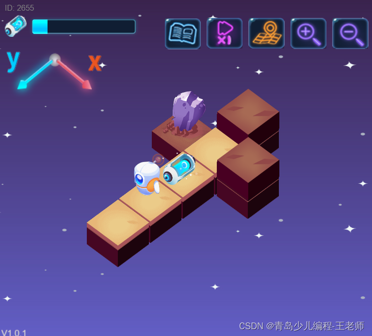 Icode国际青少年编程竞赛 Python 1级训练场 基本操作icode Python Csdn博客