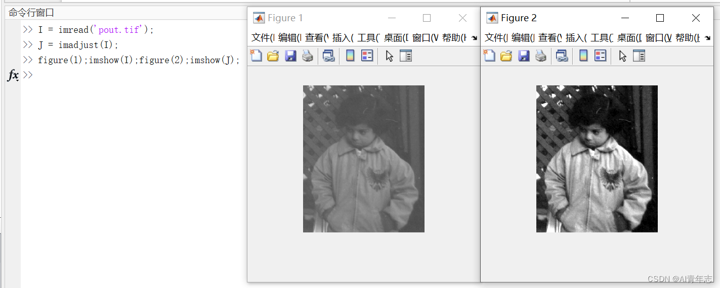 【数字图像处理matlab系列】空间域处理之亮度变换(imadjust函数使用)_matlab imadjust-CSDN博客