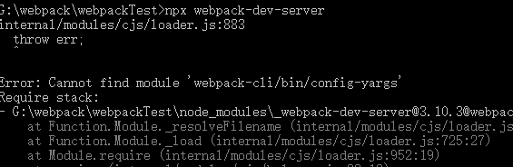 webpack5.x使用webpack-dev-server_for using 'serve' command you need to install: 'we-CSDN博客