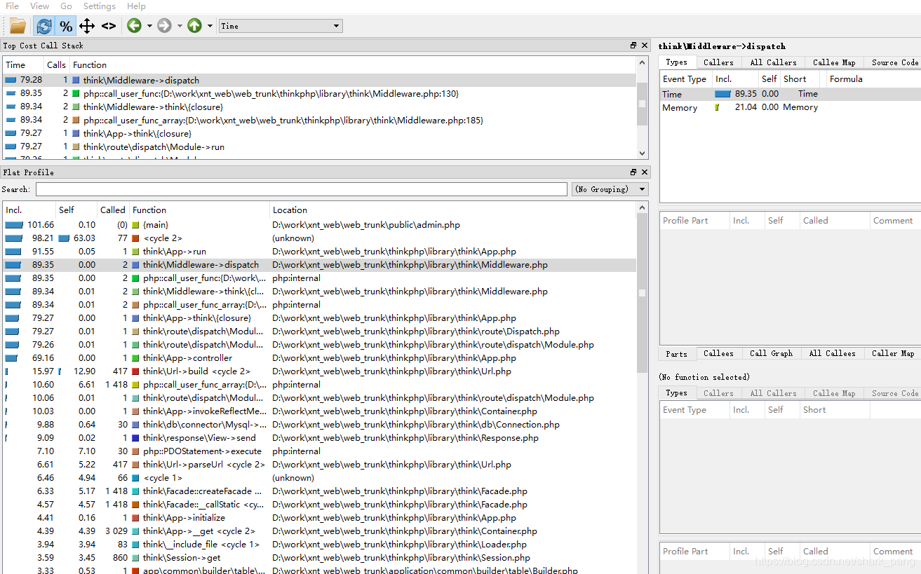php+xdebug+qcachegrind 优化http执行逻辑_qcachegrind trace-CSDN博客