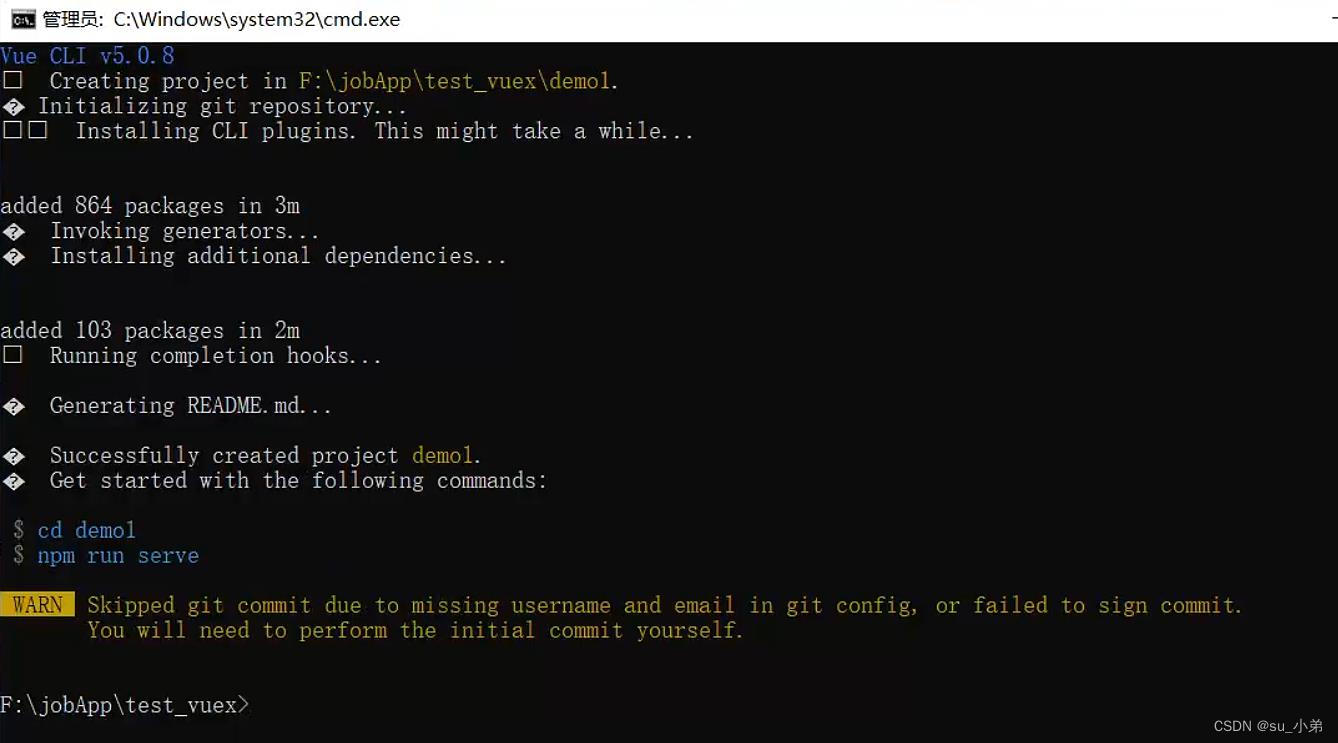 安装VUE客户端@vue/cli报错警告npm WARN deprecated解决方法 无法将“vue”项识别为 cmdlet、函数、-CSDN博客