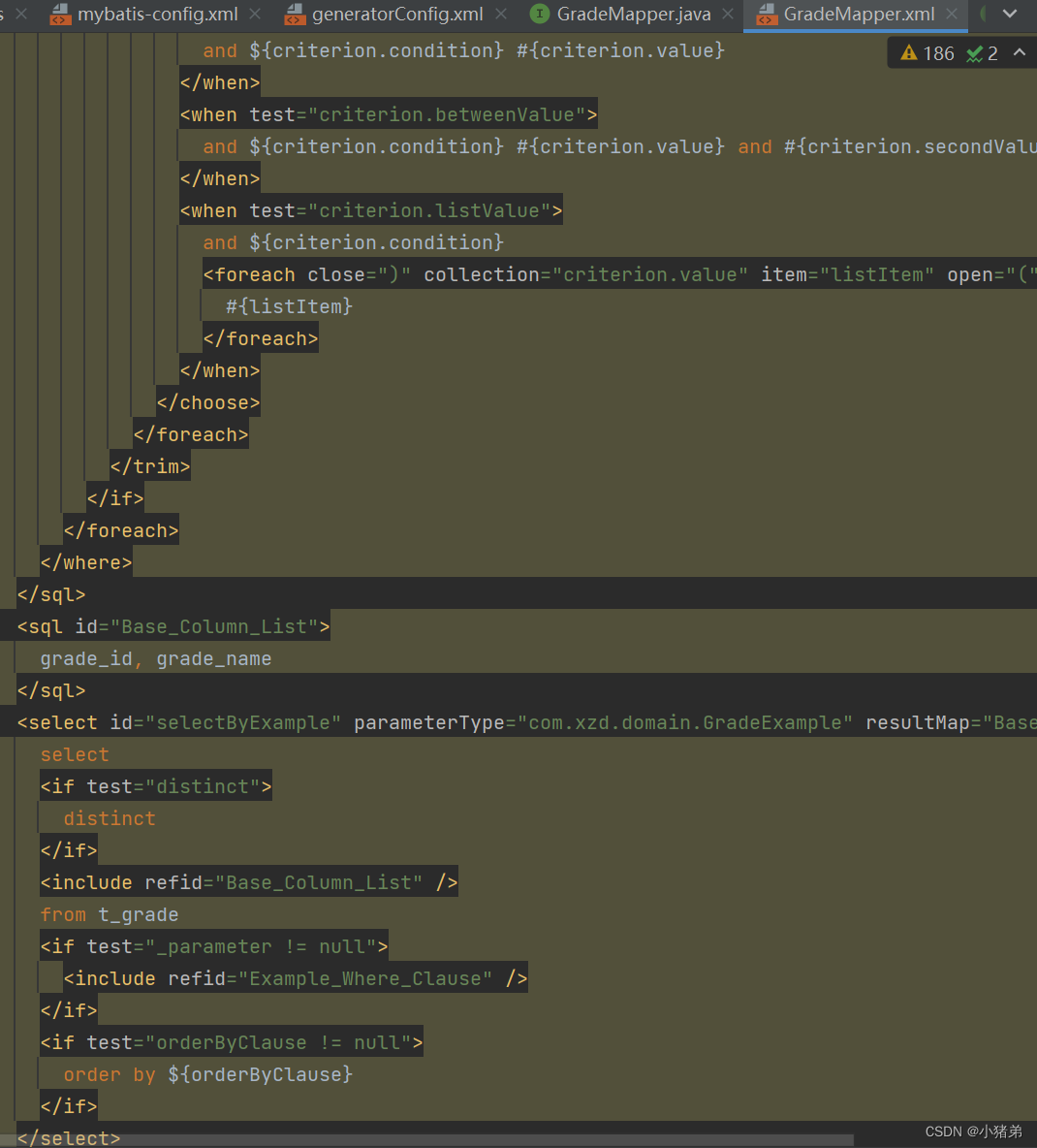 【MyBatis】第九篇：mybatis逆向工程插件----mybatis-generator_idea mybatis逆向工程插件-CSDN博客