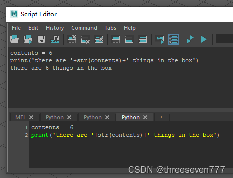 Maya Python 第二章 数据基础知识 2.1-2.2_maya python framelayout-CSDN博客