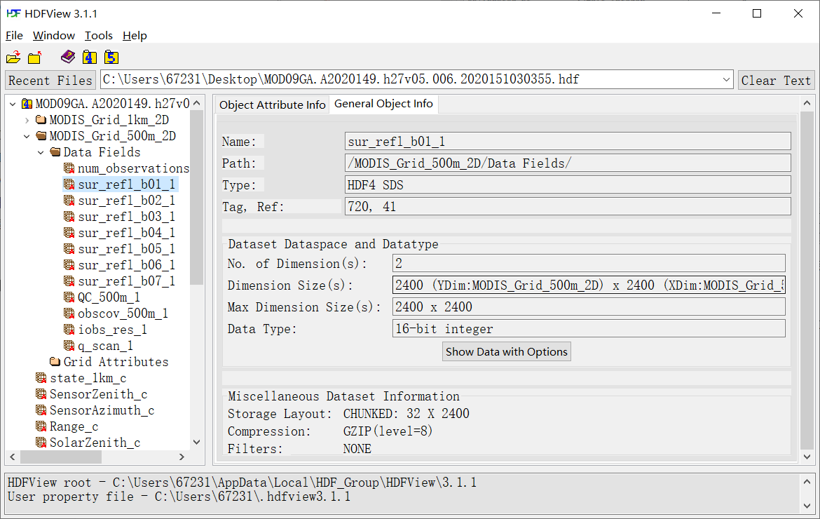 MODIS HDF4遥感数据-CSDN博客