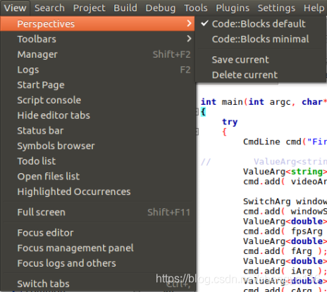 Code::Blocks 恢复默认界面设置_codeblocks如何恢复默认布局-CSDN博客