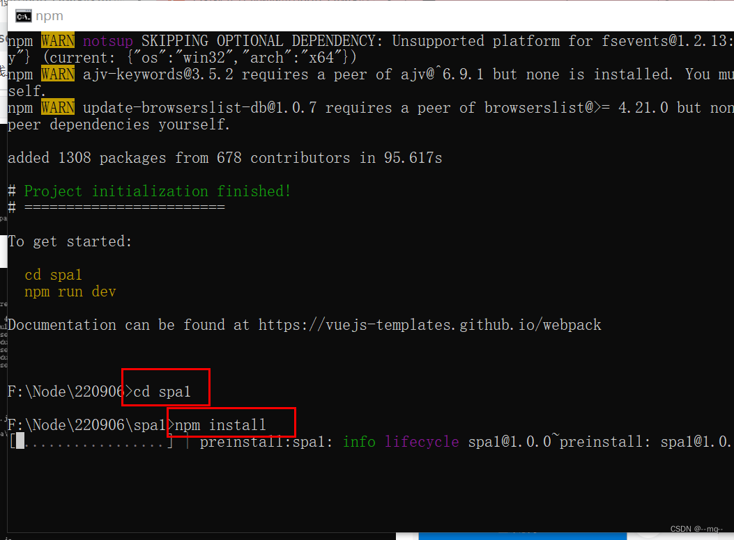 使用vue-cli搭建SPA项目-CSDN博客