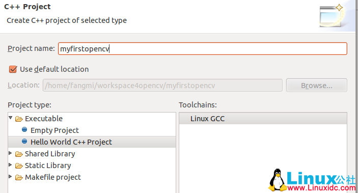 linux eclipse配置cdt,Ubuntu 下快速配置 Eclipse CDT + OpenCV2.3.1 环境-CSDN博客