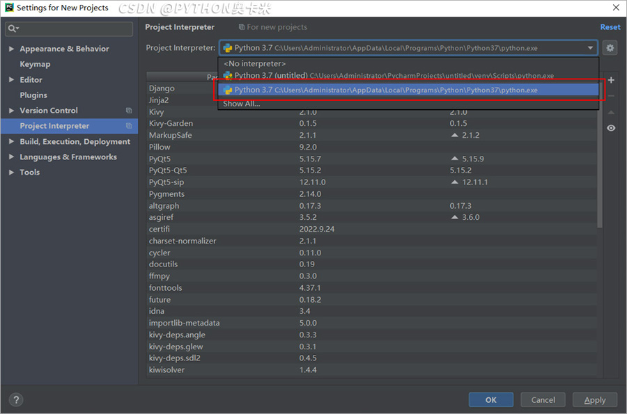 1.1 Python环境搭建与安装+PyCharm安装 【Python 基础宝典】_python1.1 搭建测试环境 自行csdn或b站查询,安装好python以及pycharm-CSDN博客