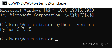 Python is not set from command line or npm configuration 报错解决-CSDN博客