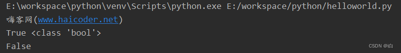【自学python】python布尔型boolpython 布尔变量 Csdn博客