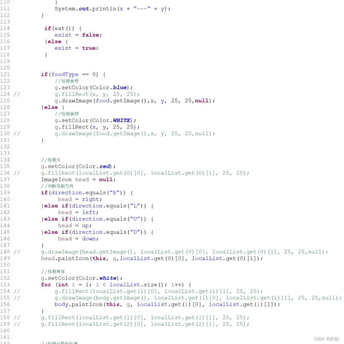 使用Java实现一个简单的贪吃蛇小游戏_j2ee实现贪吃蛇-CSDN博客