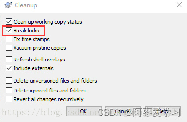 小乌龟Please execute the ‘Cleanup’ command_please execute the 'cleanup' command.-CSDN博客