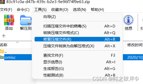 MISC：zip压缩包伪加密破解及其结构解析_misc压缩包解密-CSDN博客
