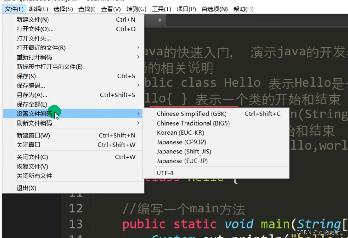 [工具]java_sublime的快速使用_sublime java数据库操作-CSDN博客