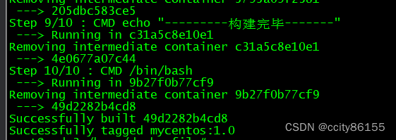 DockerBuild报错：The command ‘/bin/sh -c yum install -y vim‘ returned a non-zero code: 1-CSDN博客