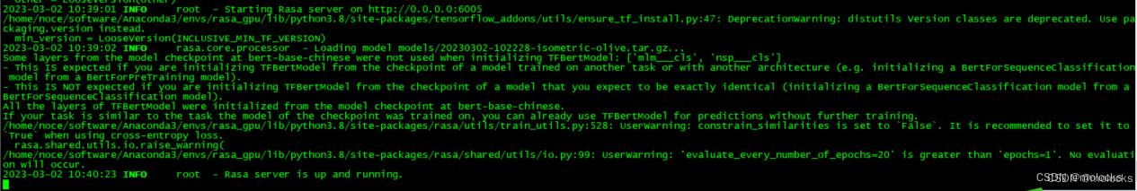 RASA-初始化图组件问题_rasa.engine.exceptions.graphcomponentexception: er-CSDN博客