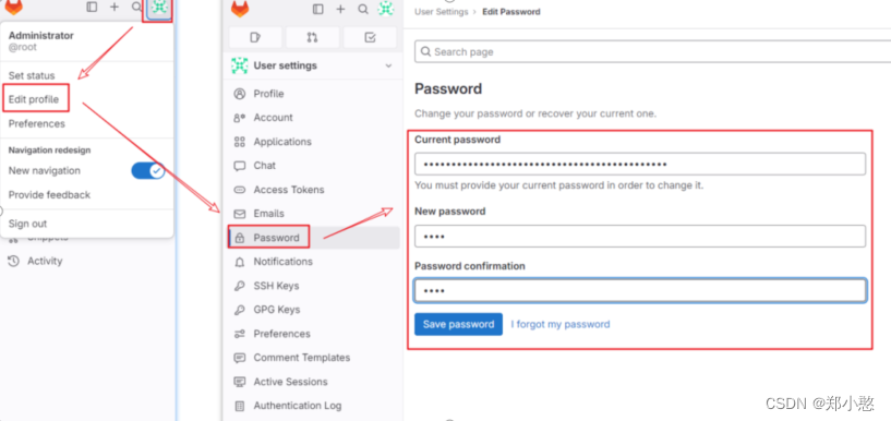 GitLab安装部署以及bug修复_gitlab 8060-CSDN博客