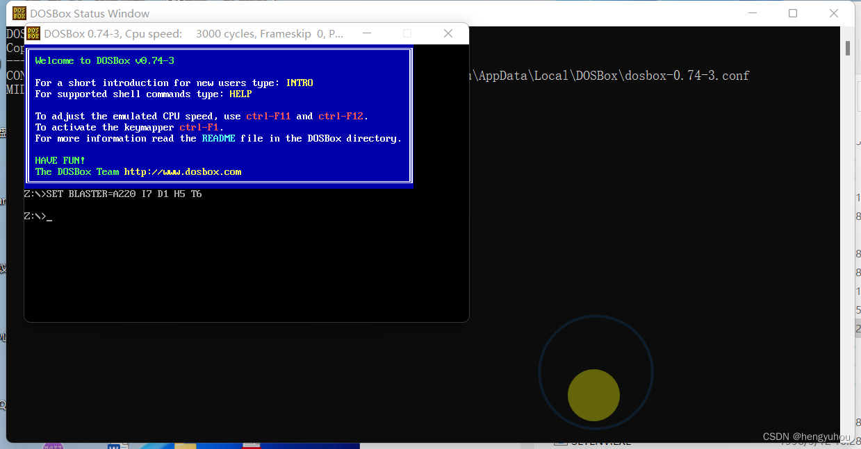 DOSBox+MASM,汇编语言环境搭建_dosbox masm-CSDN博客