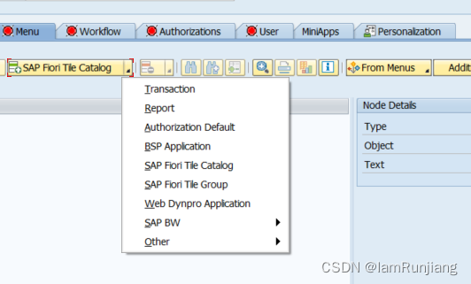 SAP Fiori 将GUI中的自开发报表添加到Fiori 工作台-CSDN博客