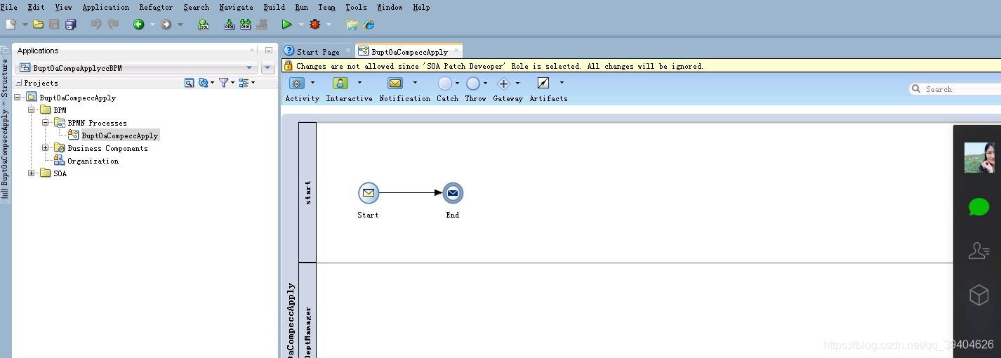 Jdeveloper 12C 开发工具BPM流程建模被锁_jdeveloper 12c 按照以后不能打开bpm项目-CSDN博客