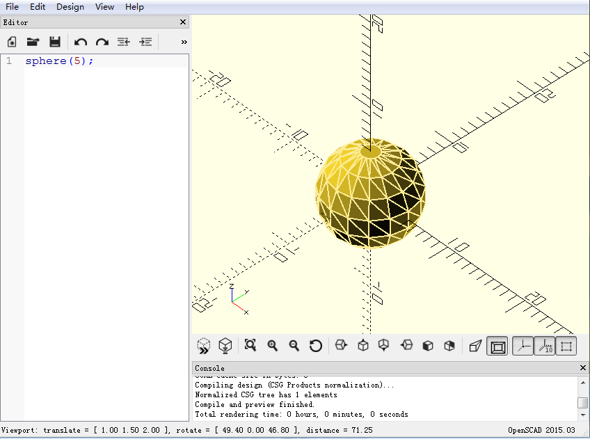 OpenScad的学习笔记_openscad圆角怎么做-CSDN博客