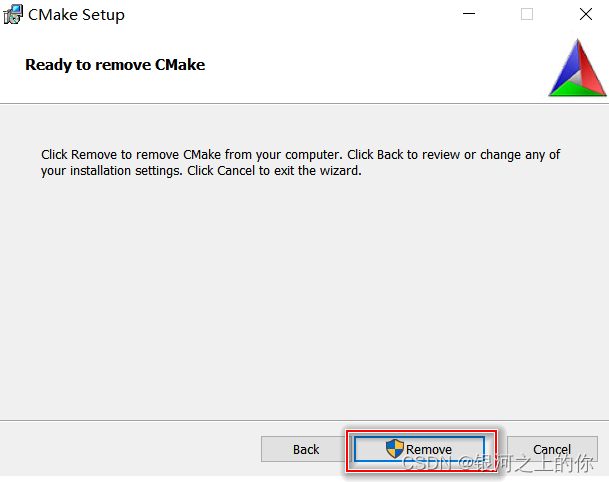 Windows下Cmake安装与卸载步骤_cmake卸载-CSDN博客