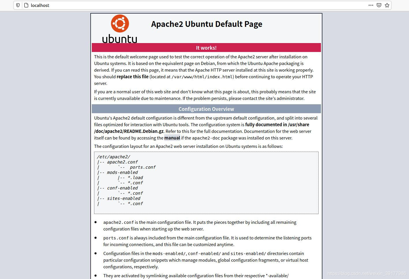 Ubuntu20.04 搭建本地服务器(apache2+php7.0+mysql)_ubuntu20实现apache2服务器-CSDN博客