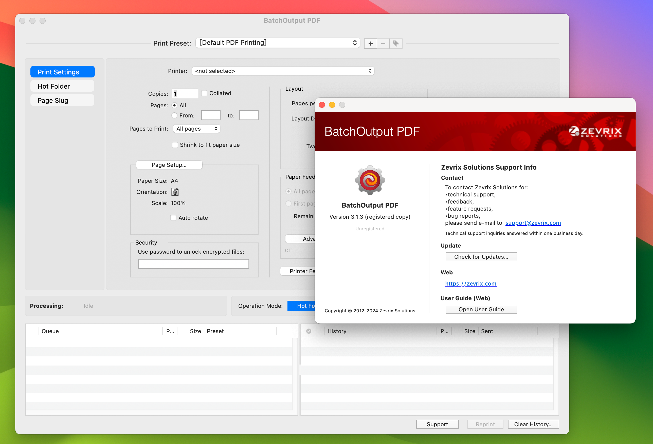 BatchOutput PDF for Mac v3.1.3 PDF文件批量打印软件-CSDN博客
