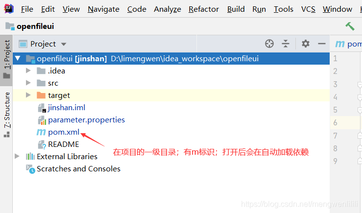idea直接打开Mave+TestNG项目，提示Exception in thread "main" java.lang ...