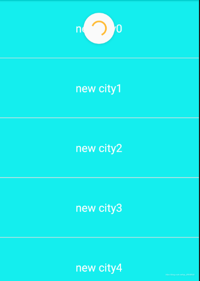 SwipeRefreshLayout的学习和使用SwipeRefreshLayout实现下拉刷新功能_swiperefreshlayout 效果-CSDN博客