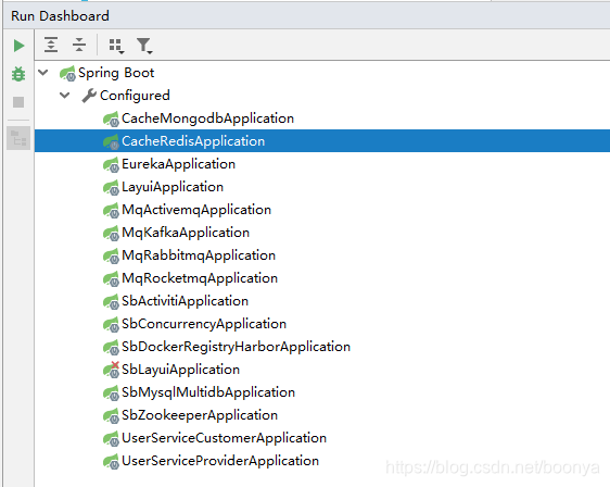 SpringBoot项目使用Run Dashboard启动配置_spring boot dashboard-CSDN博客