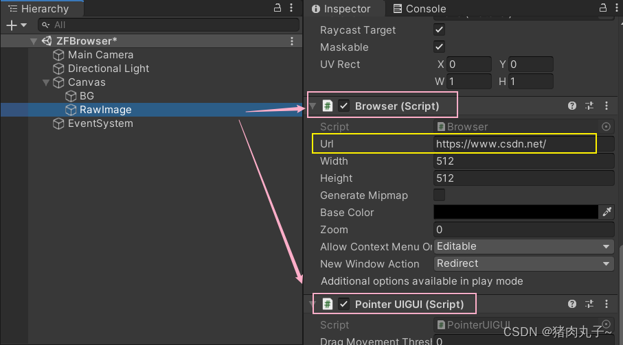 【unity3D插件】Embedded Browser（ZFBrowser） — 快速实现PC端内嵌网页（有详细图解）-CSDN博客