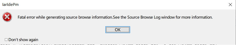 IAR关于无法使用go to Defination of 问题的解决思路_source browse log-CSDN博客