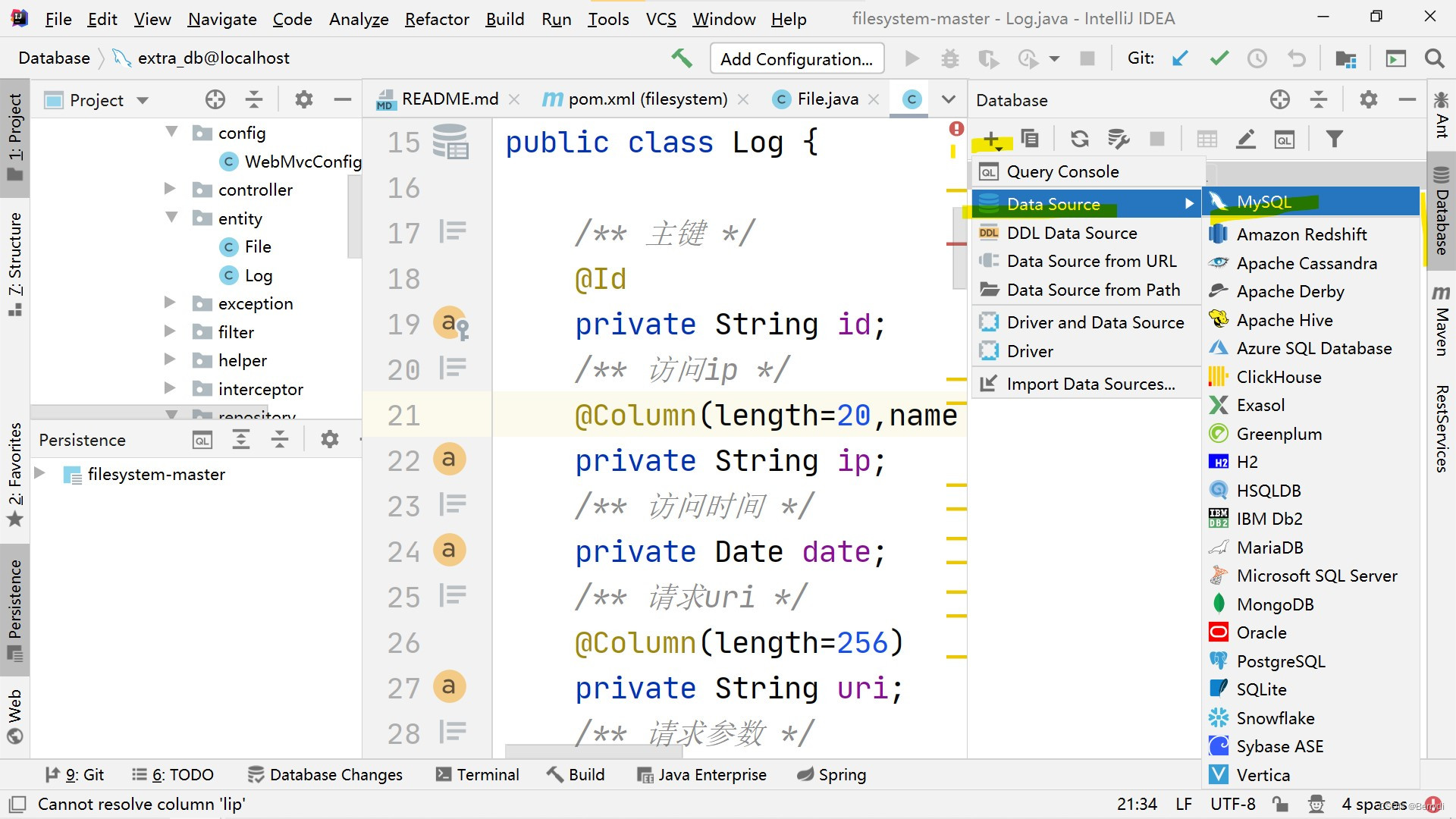 Cannot resolve column ‘lip‘-CSDN博客
