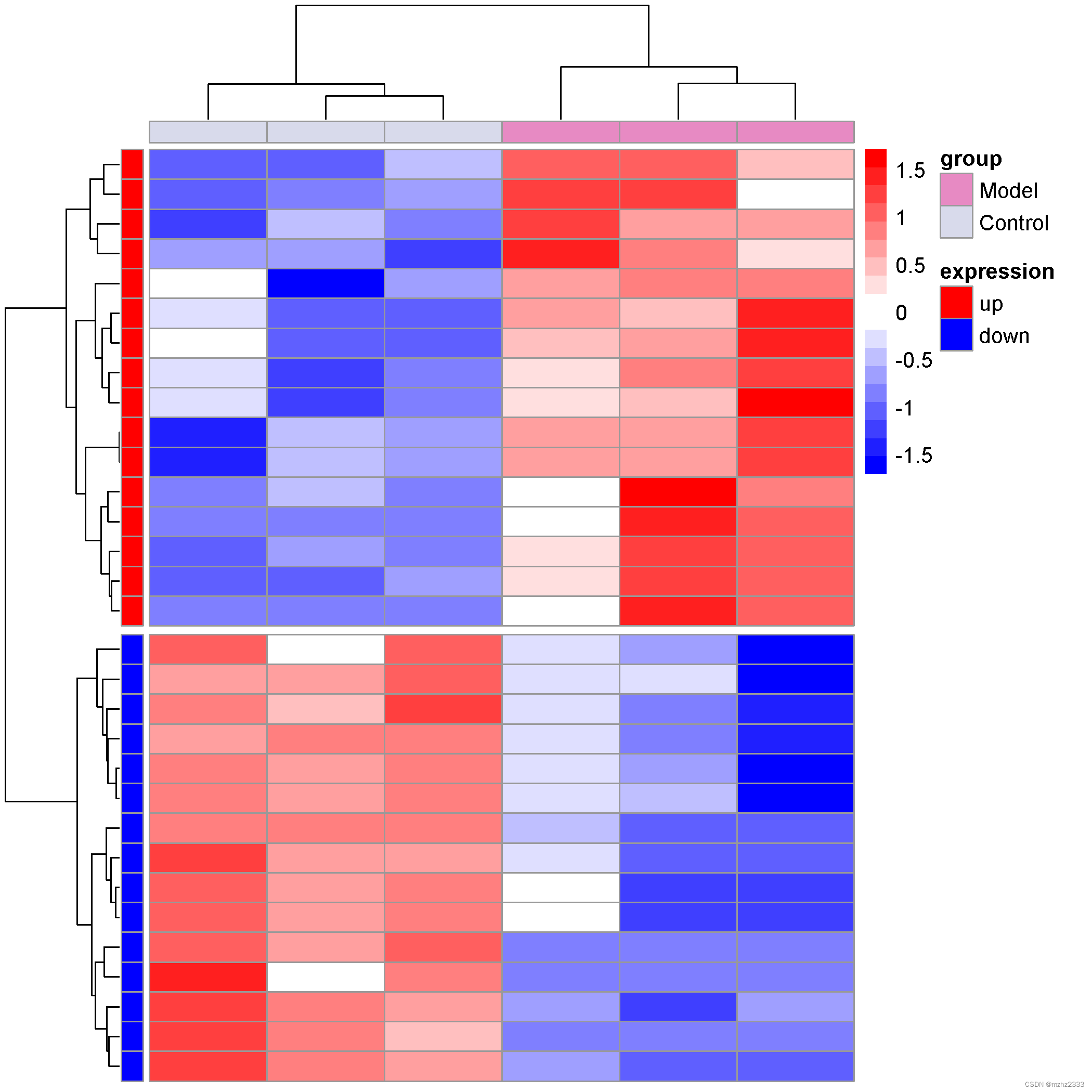 关于pheatmap热图镜像调整聚类顺序_pheatmap如何翻聚类的节点-CSDN博客