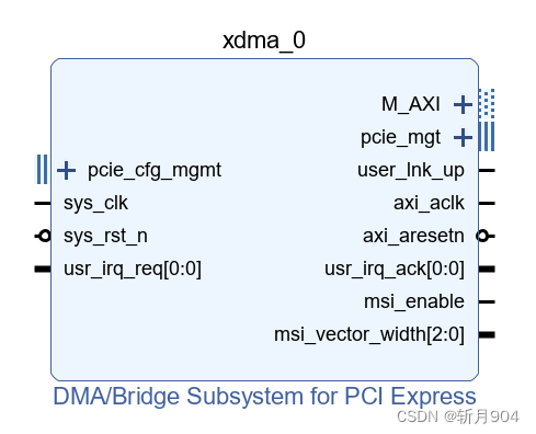 新手学习Vivado XDMA (1) - 配置详细分析-CSDN博客