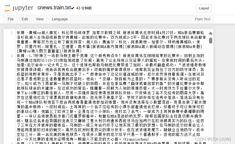 python笔记：gensim进行LDA_gensim lda-CSDN博客