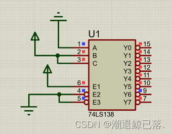 74LS138(3线-8线二进制译码器)-CSDN博客