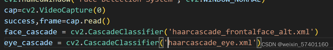 python3+opencv报错 global persistence.cpp:531 cv::FileStorage::Impl::open Can‘t open file ...