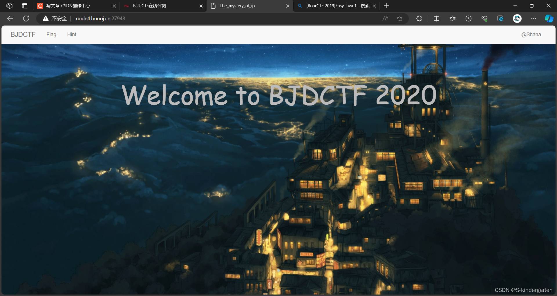 [BJDCTF2020]The mystery of ip1-CSDN博客
