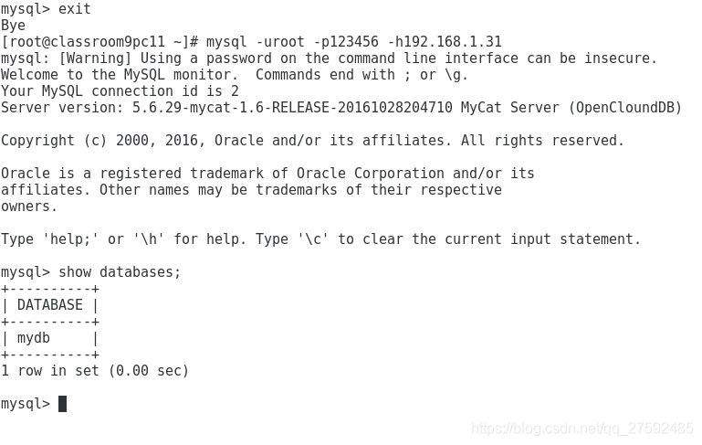 【接前面环境】Centos7.4，使用Haproxy+Keepalived，实现Mysql中间件Mycat的高可用以及负载均衡_killall -0 haproxy是检查haproxy进程是否 ...