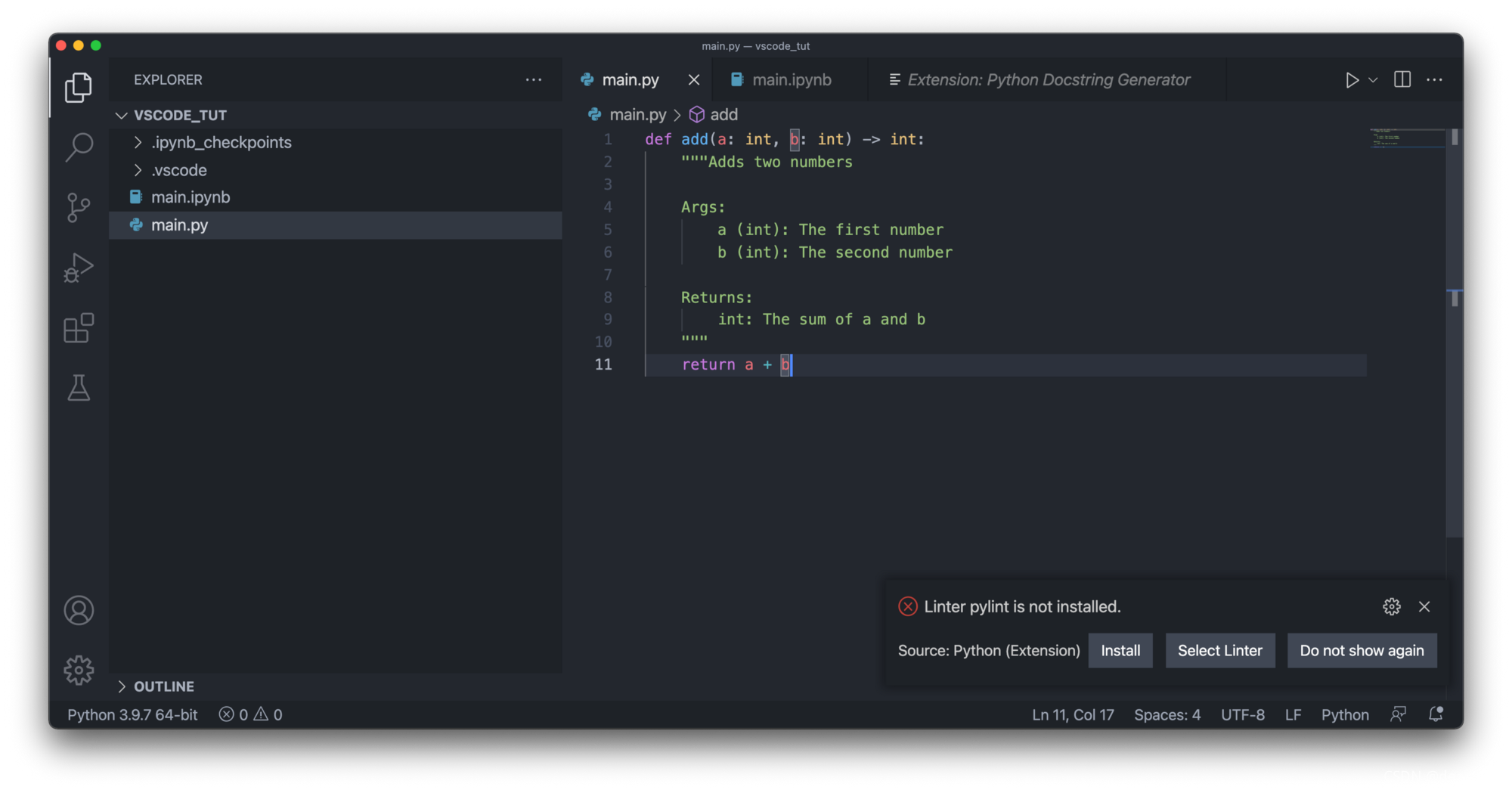 Vscode配置用于数据科学开发的python环境和3个必须的插件介绍vscode写python要什么插件 Csdn博客