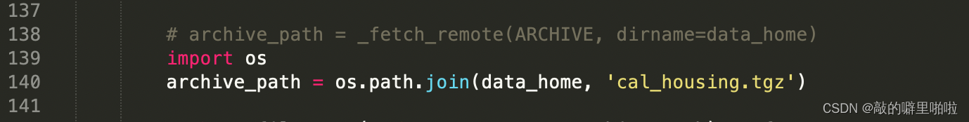 python 导入fetch_california_housing 加州房价数据集报错解决_pycharm中sklearn加载不了加利福尼亚房价数据集-CSDN博客