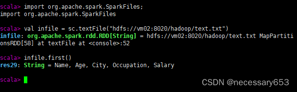 Spark Shell的简单使用_sparkshell-CSDN博客