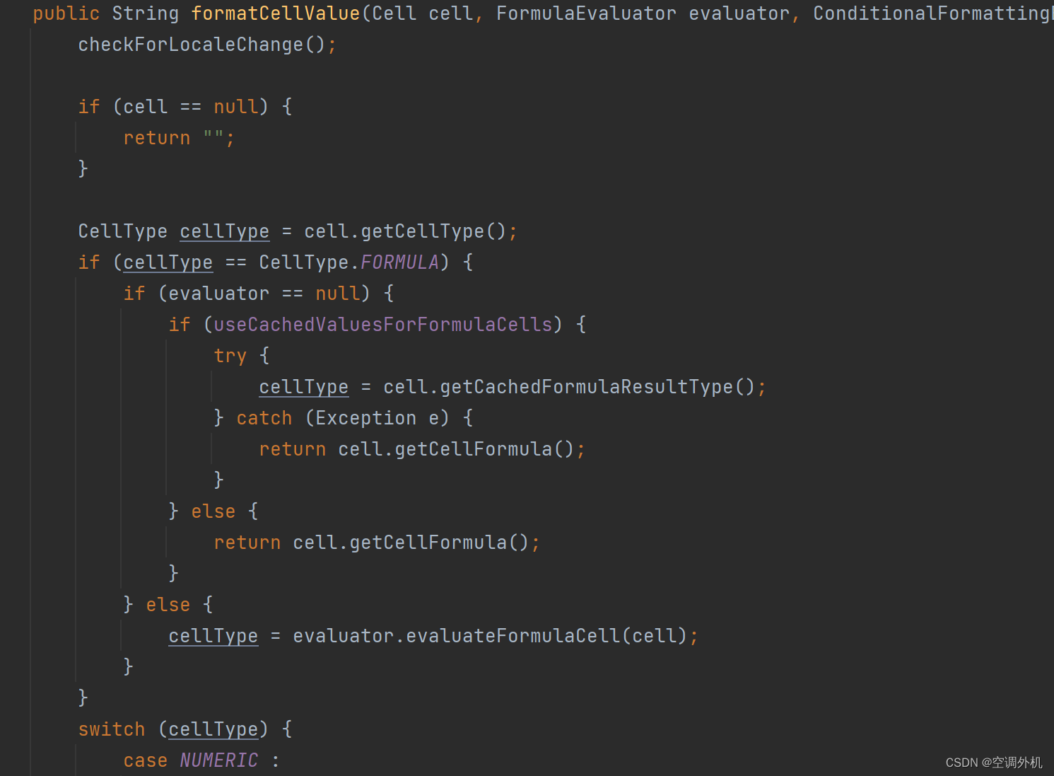 在java中获取excel的cell值的时候报错_xssfcell.typemismatch-CSDN博客