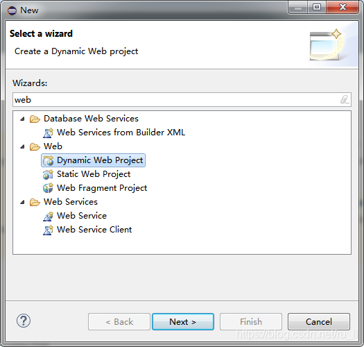 解决eclipse没有(添加)”Dynamic Web Project”选项的方法_eclipse dynamic web module ...