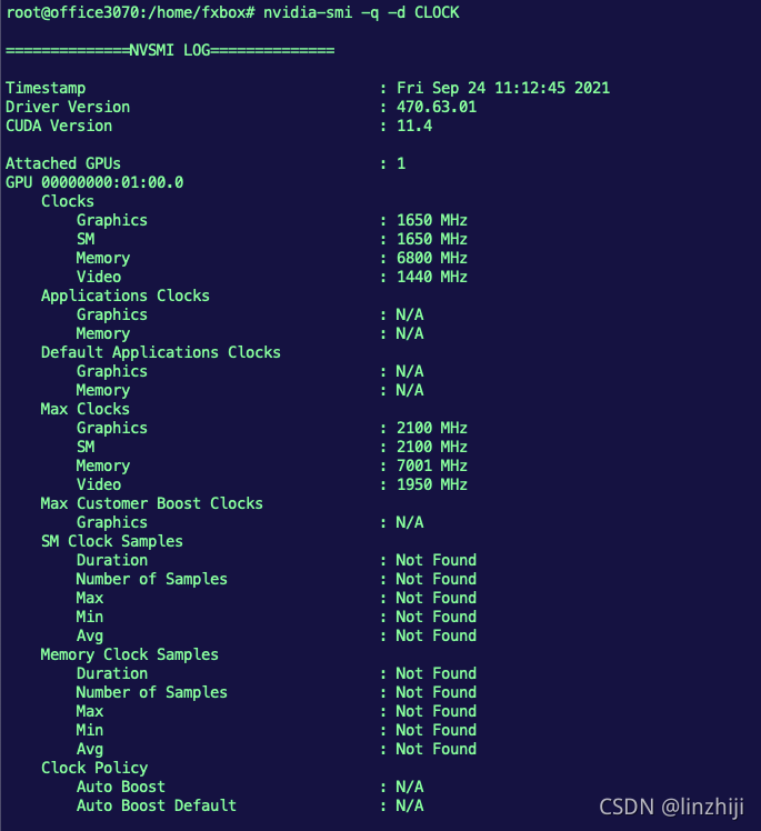 nvidia-smi 常用命令_nvidia-smi -lgc-CSDN博客